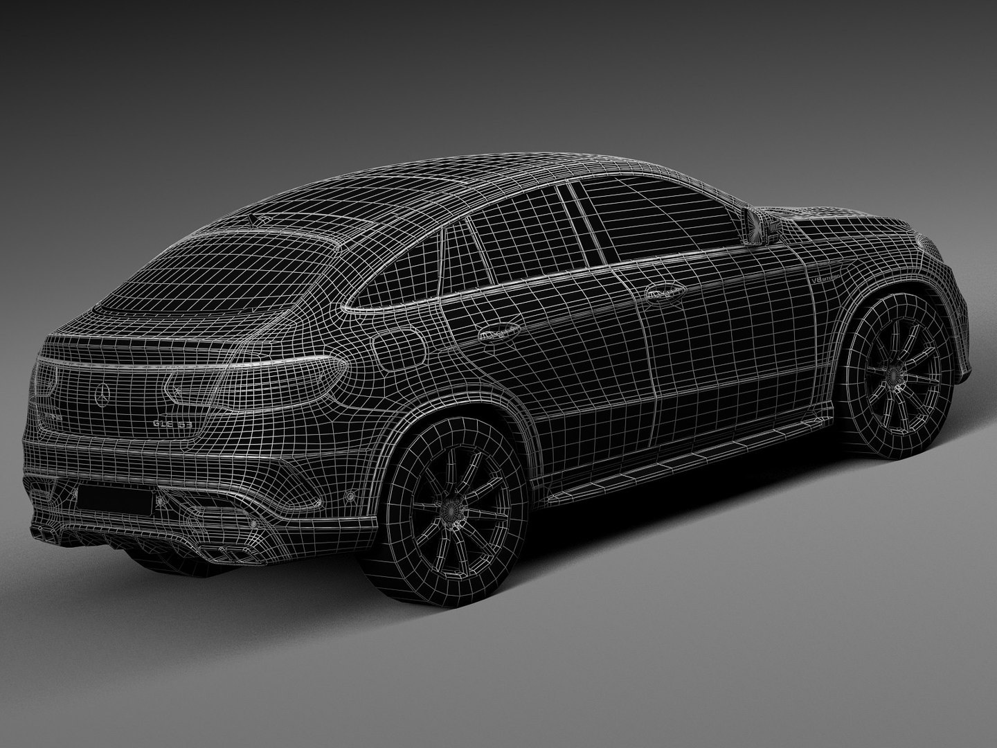 3d Model Mercedes Benz Gle
