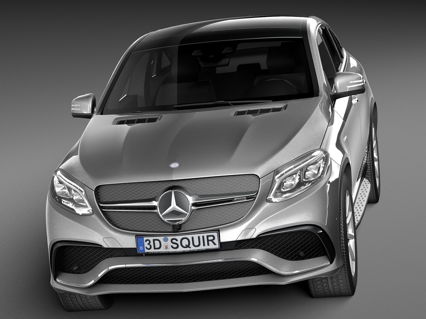 3d Model Mercedes Benz Gle