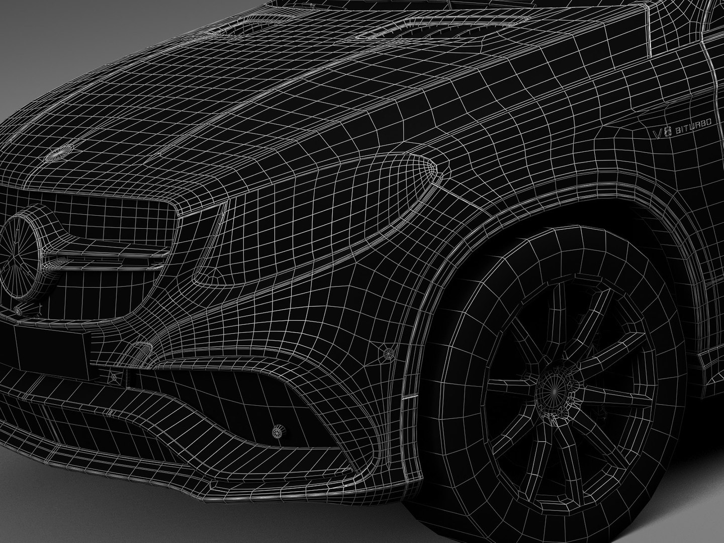 3d Model Mercedes Benz Gle