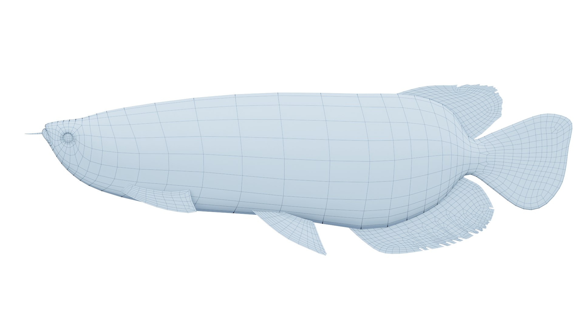 Red Dragon Fish 3D Model - TurboSquid 1854122