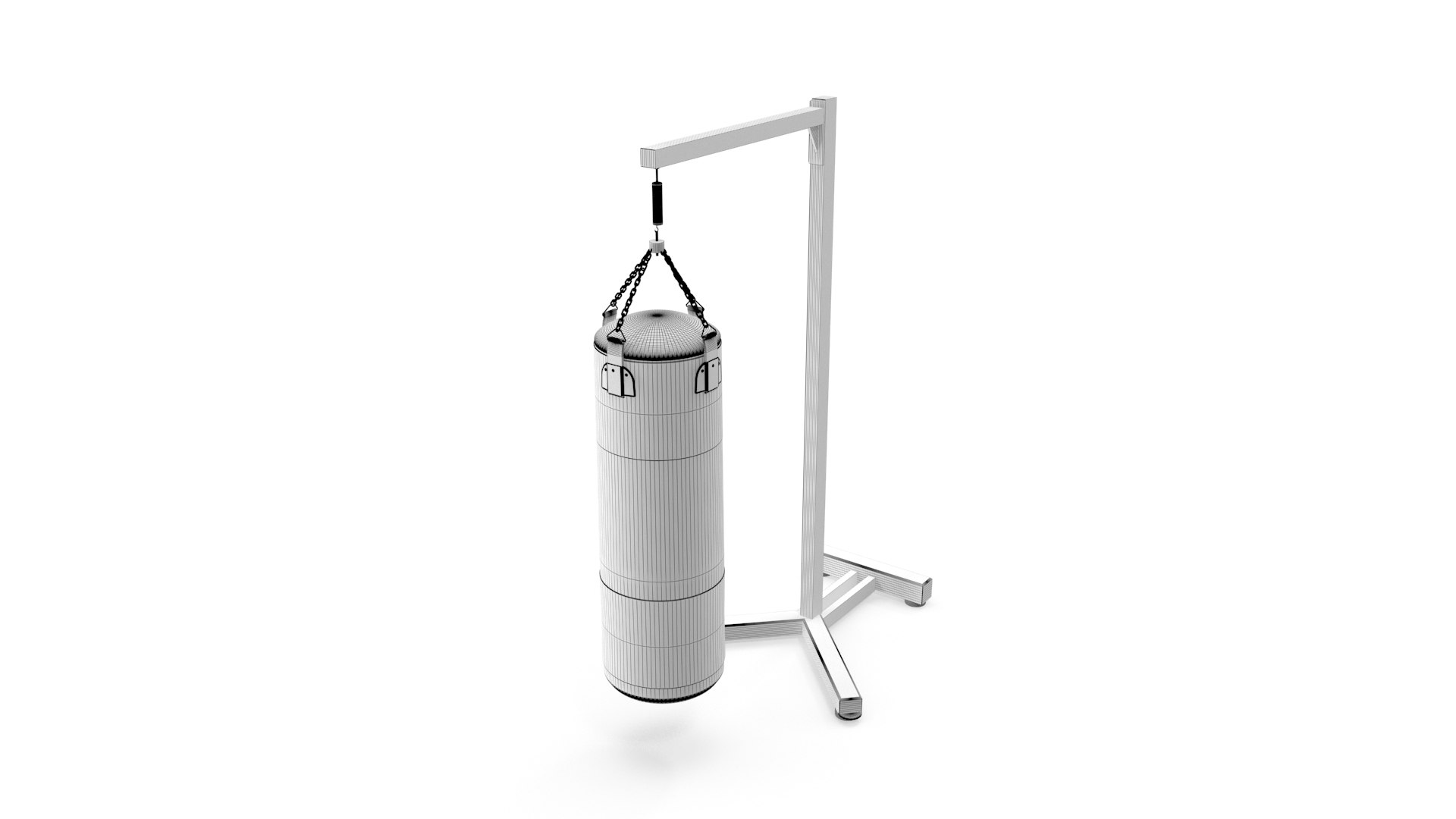 3D Punching Bag Model - TurboSquid 2129399