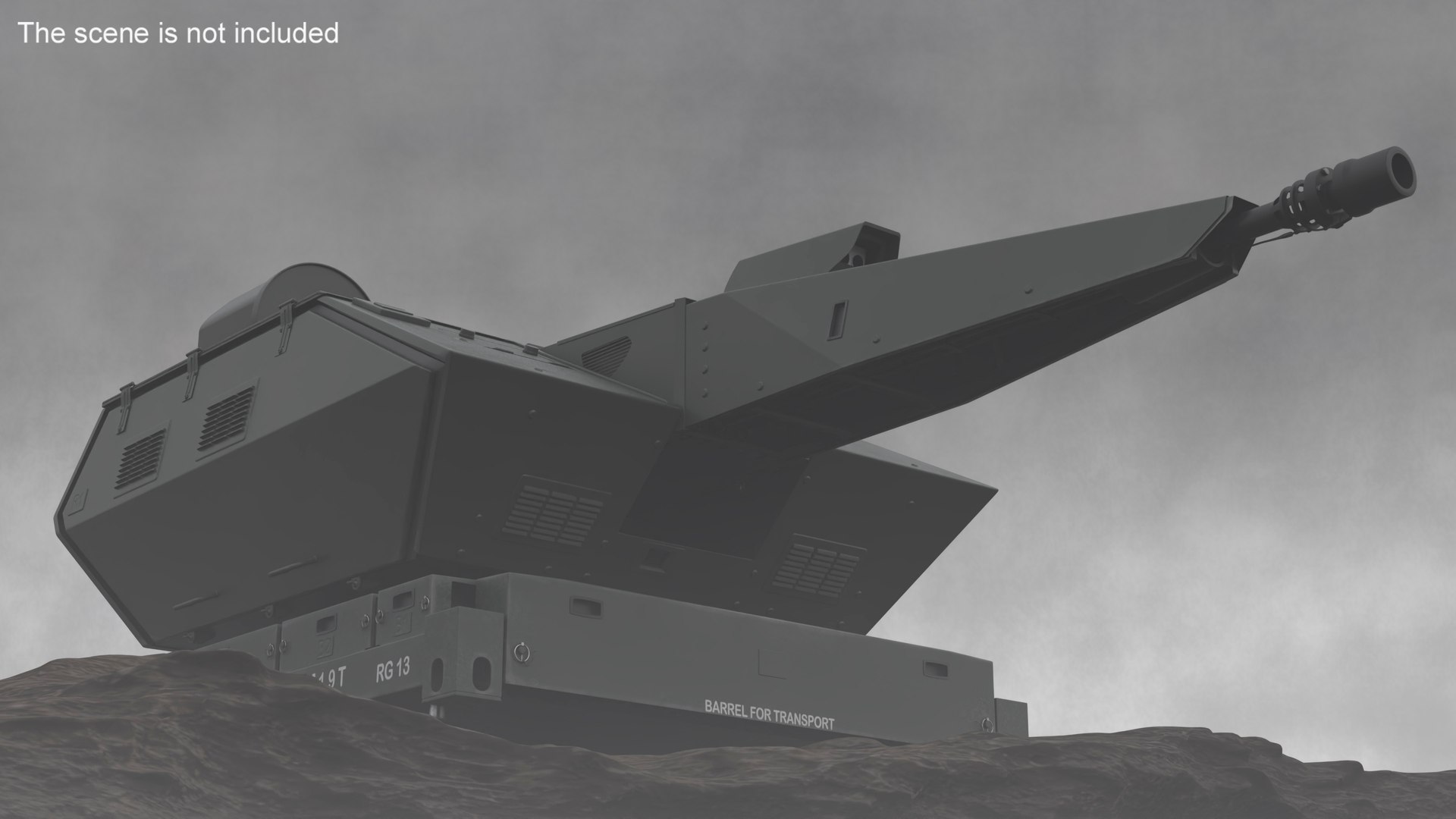 3D Barrel Skynex Air Defense System Green Rigged - TurboSquid 2202072