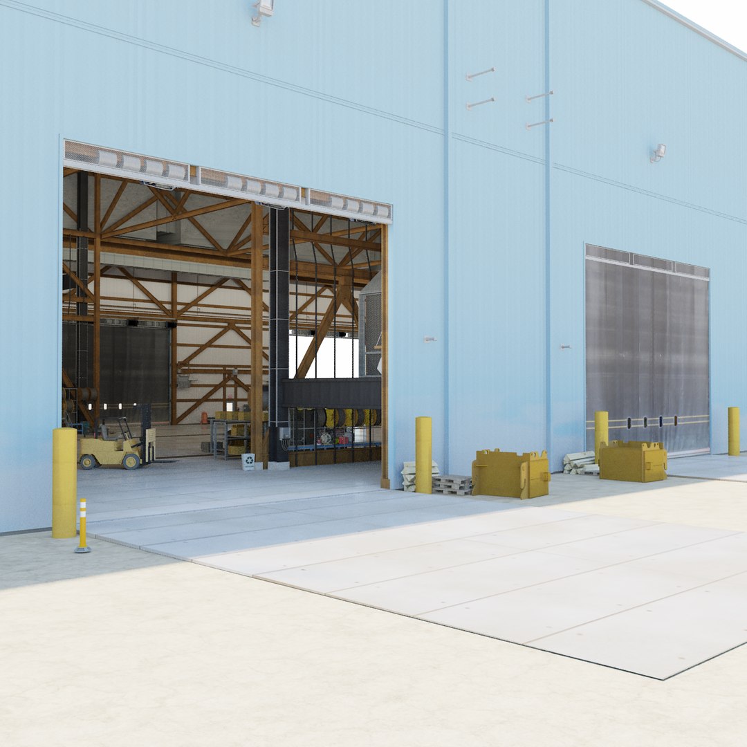 3d Maintenance Station Model