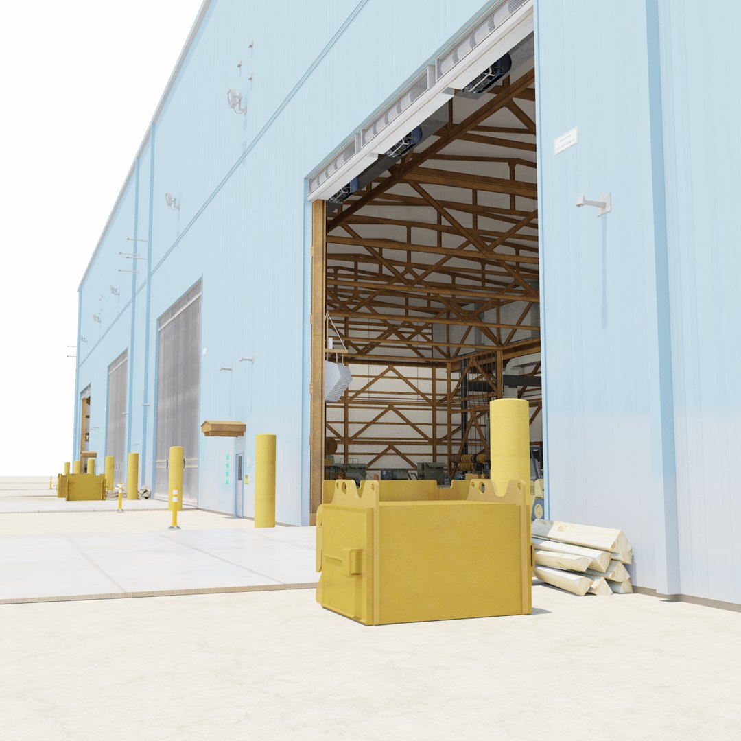 3d Maintenance Station Model