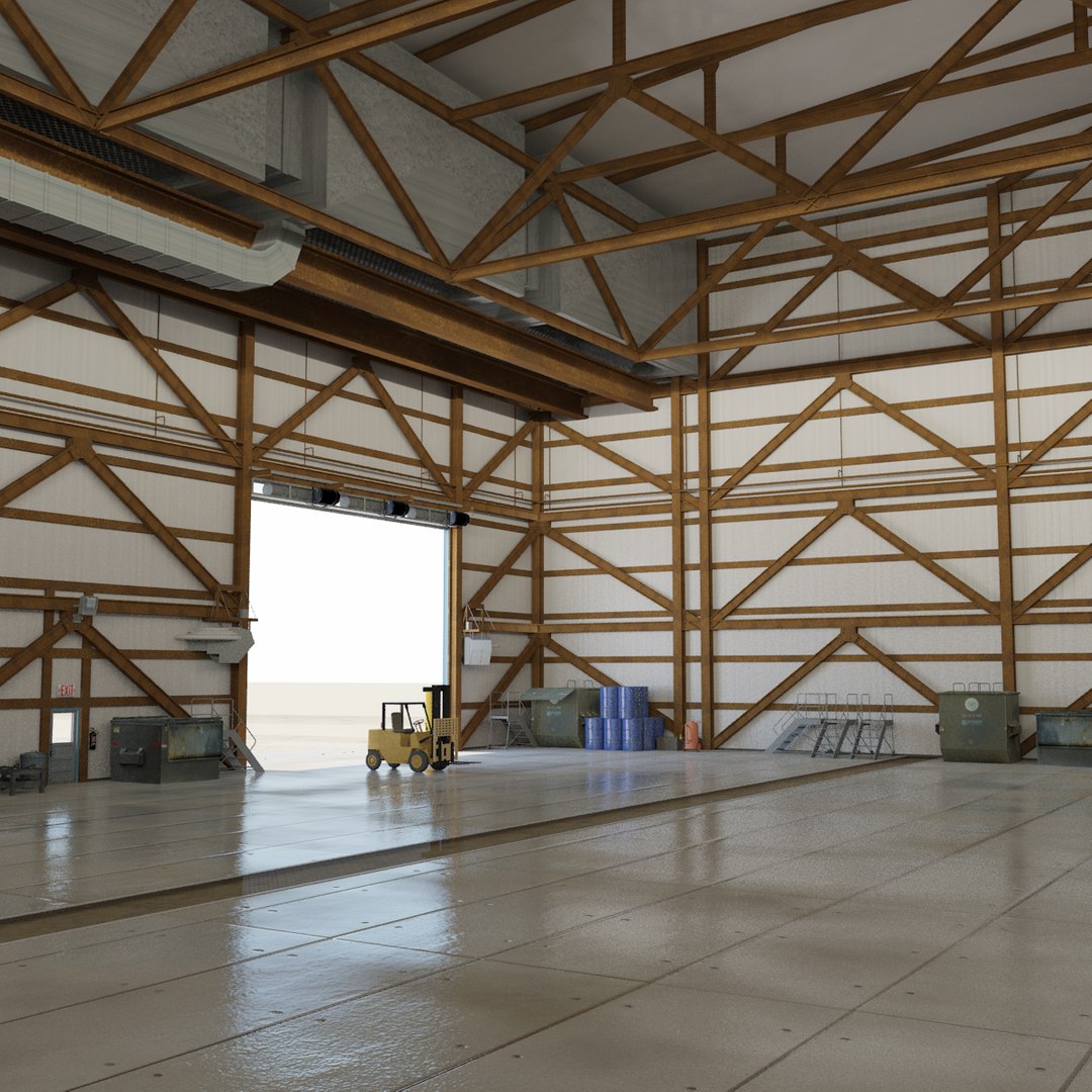 3d Maintenance Station Model