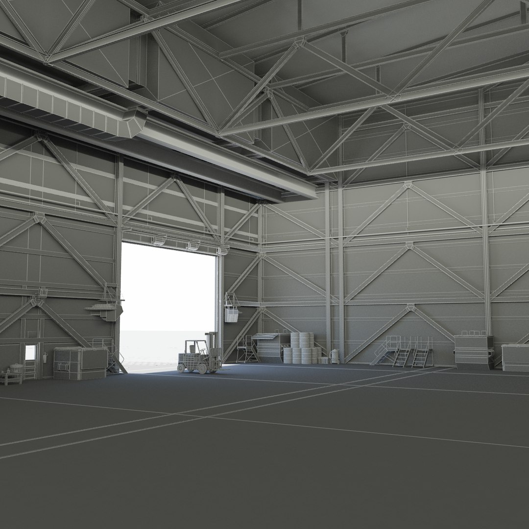 3d Maintenance Station Model