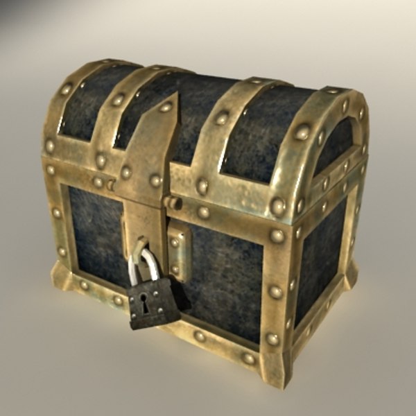 3dsmax treasure chest