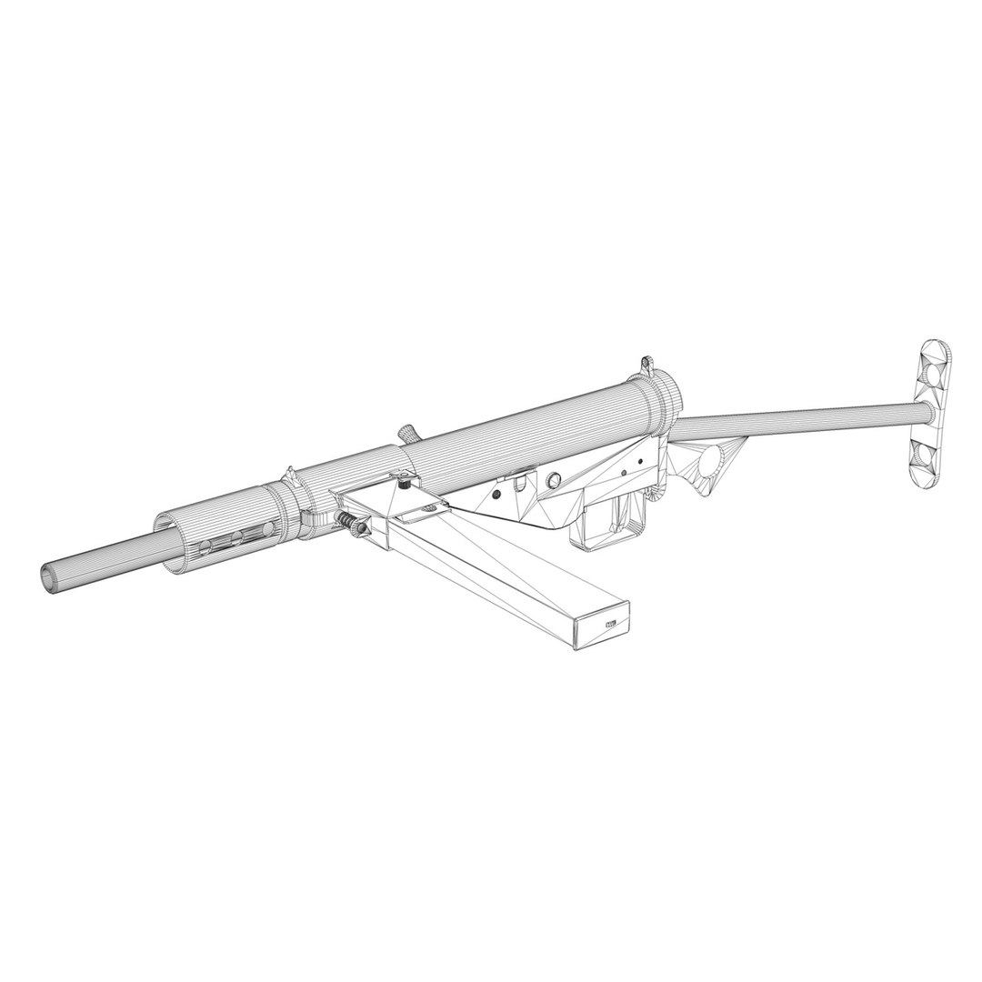 3d submachine guns ww2 thompson