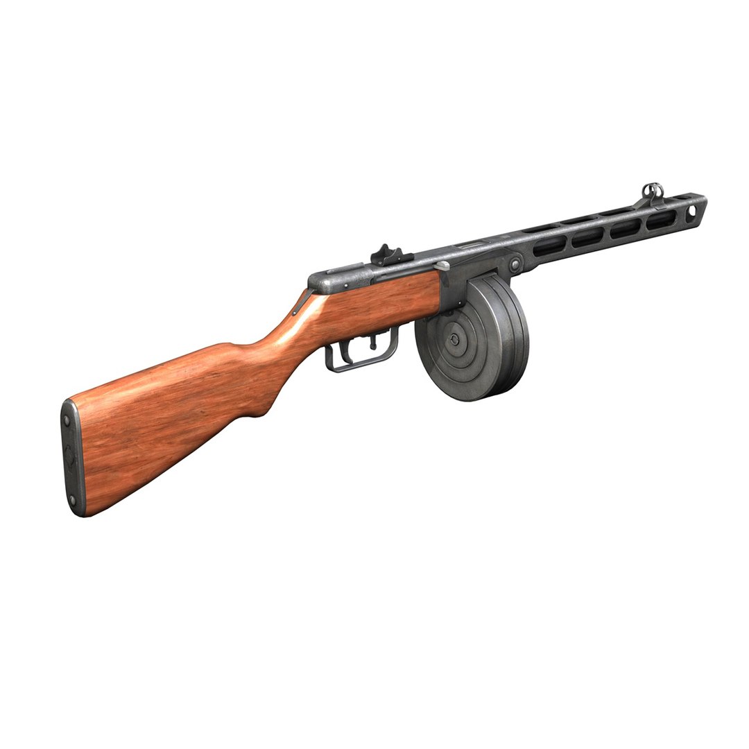 3d submachine guns ww2 thompson