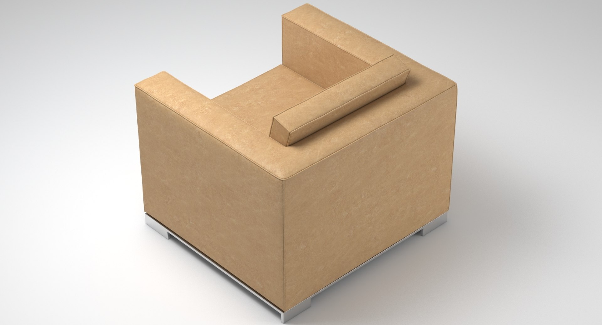 3d armchair b bernhardt design model