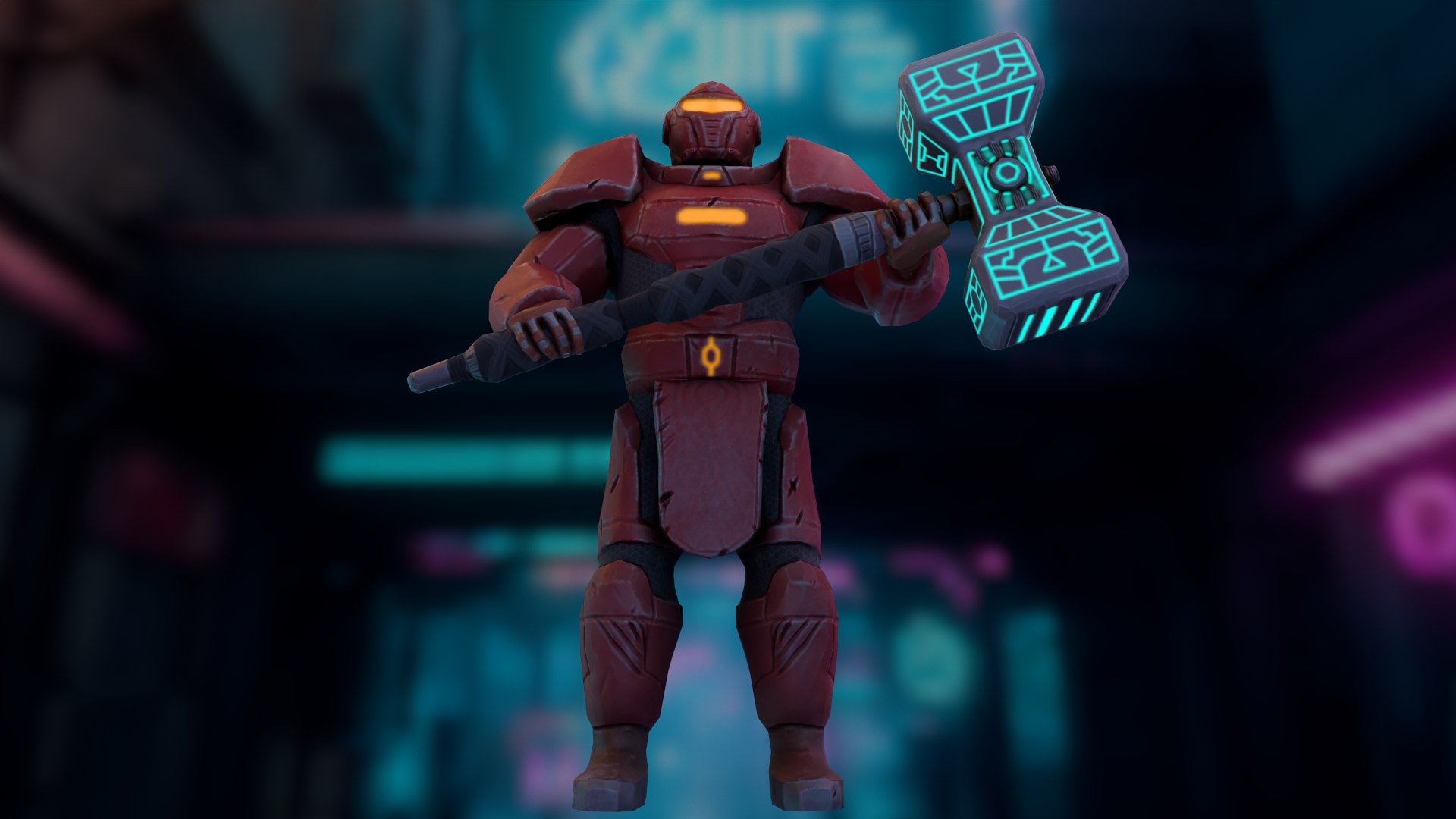 Futuristic Hitman Hunter Assassin Cyborg Killer Sci-fi Low-poly Model - TurboSquid 2092199