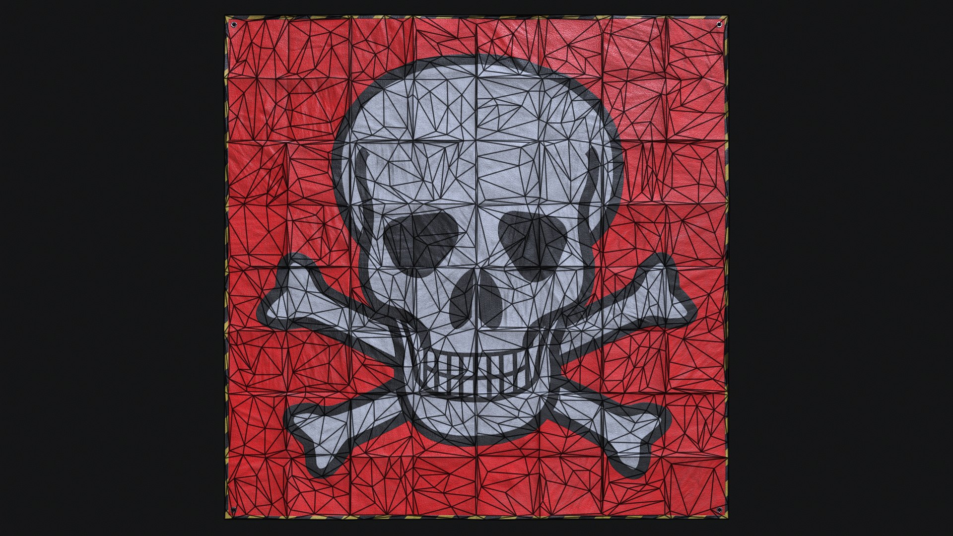 Tarpaulin Sheet 4x4m Game Ready 3D Model - TurboSquid 2517515