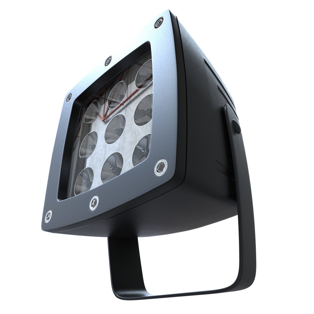 3d Model Spot Led Light