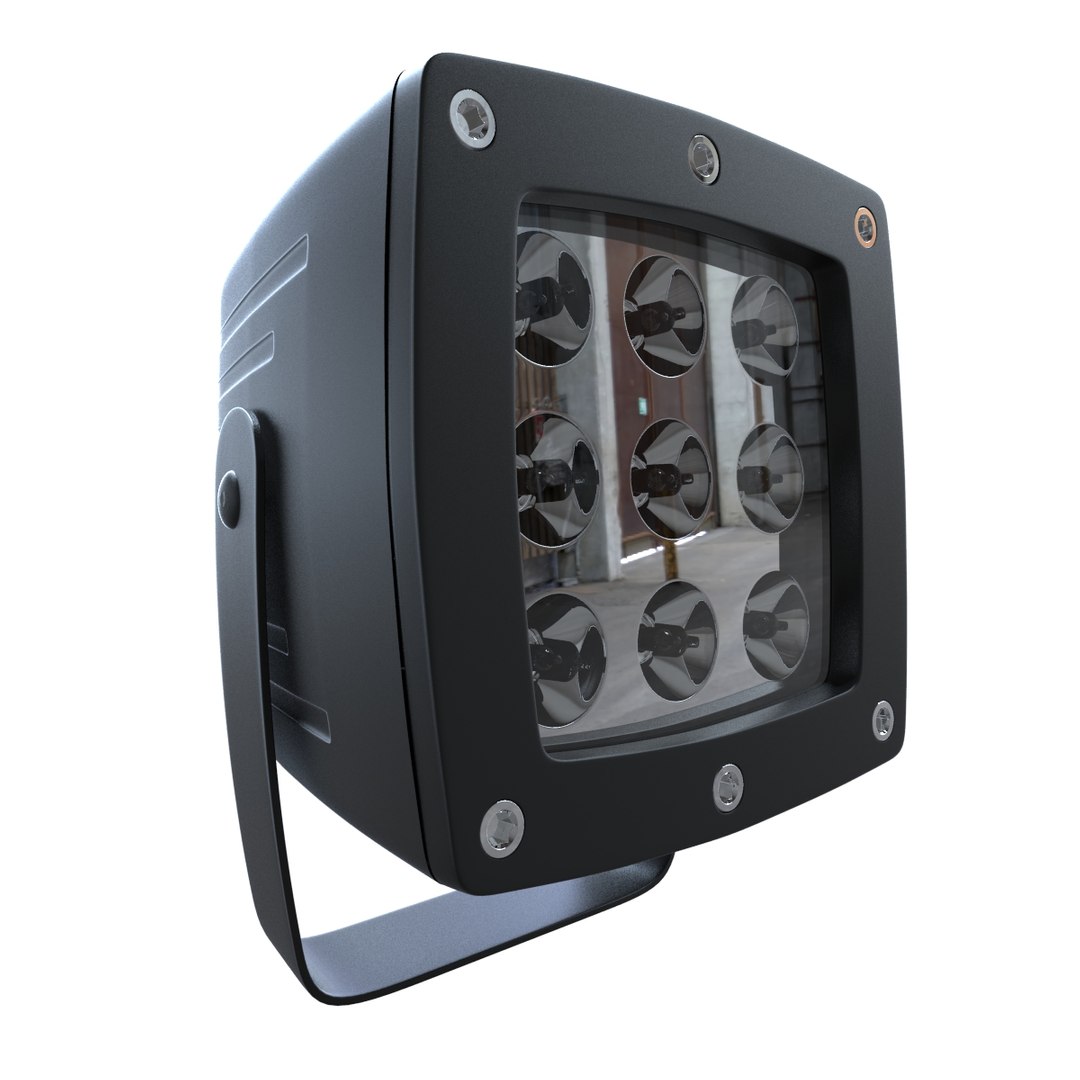 3d Model Spot Led Light