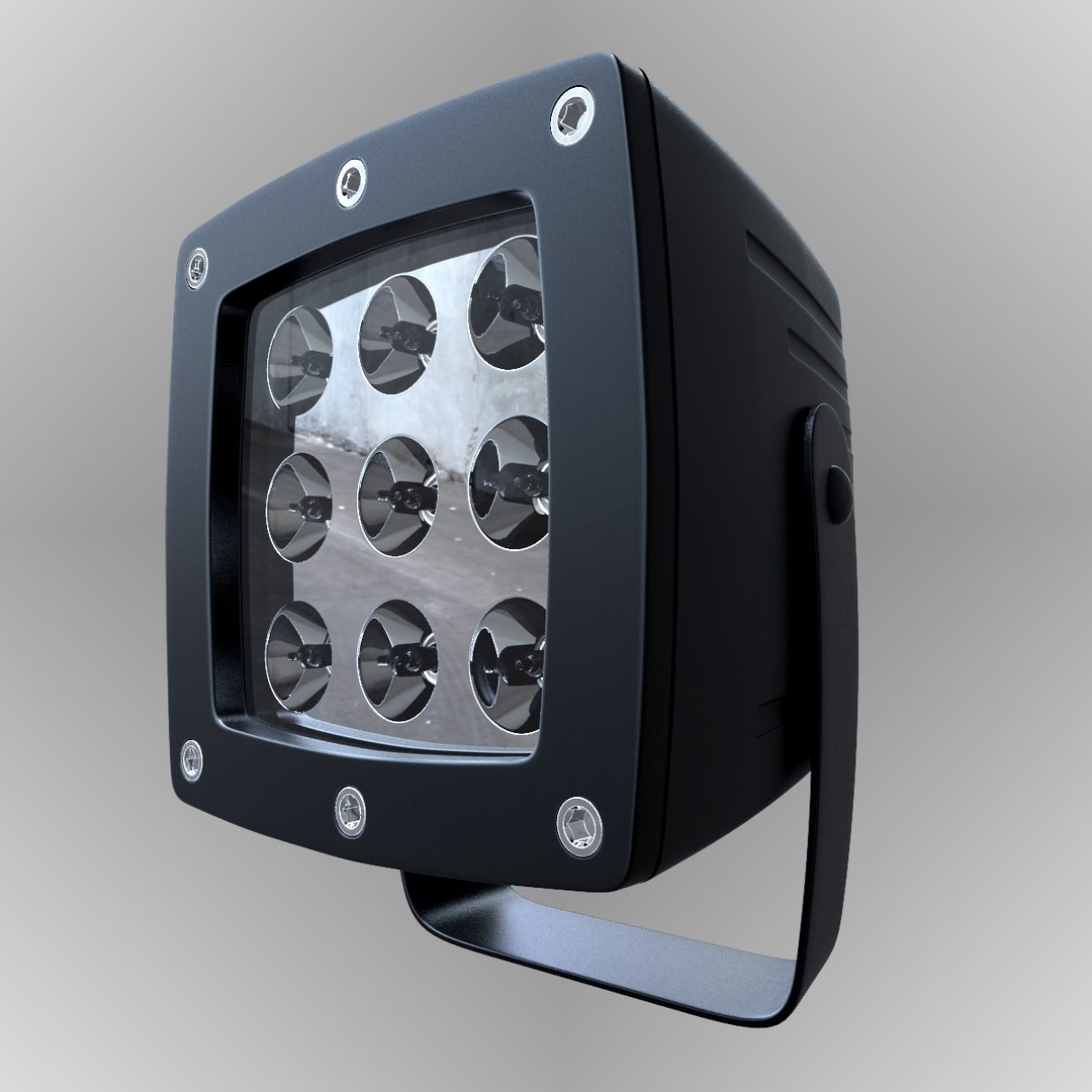 3d Model Spot Led Light