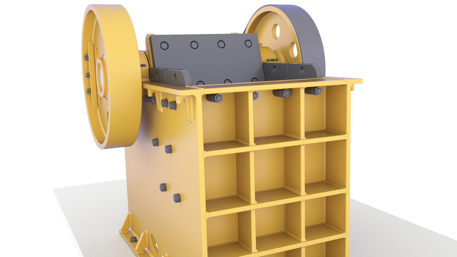 Stone Rock Hammer Mill 3D Model 1 3D Model - TurboSquid 1804134