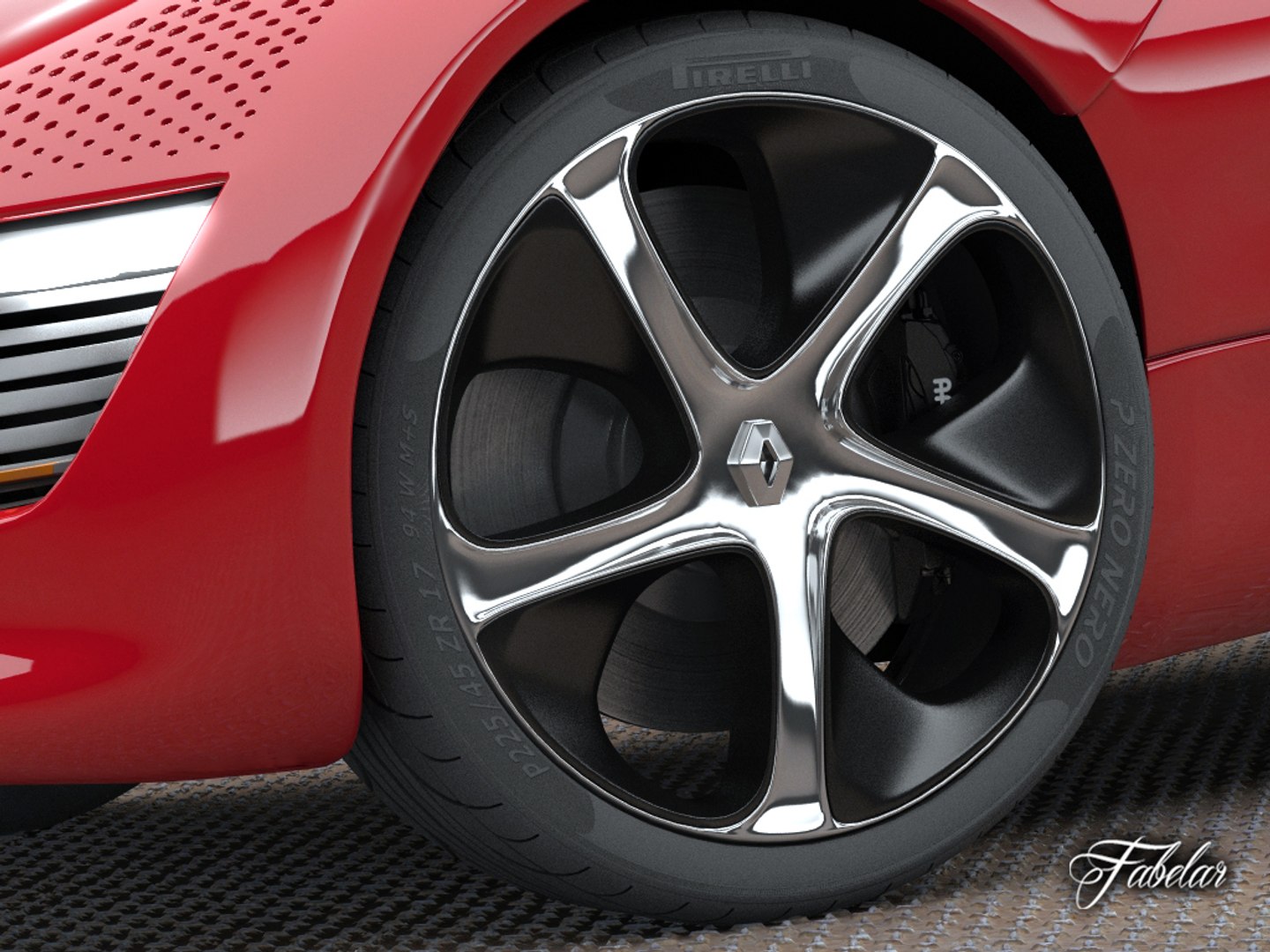 Renault Dezir 3d Fbx