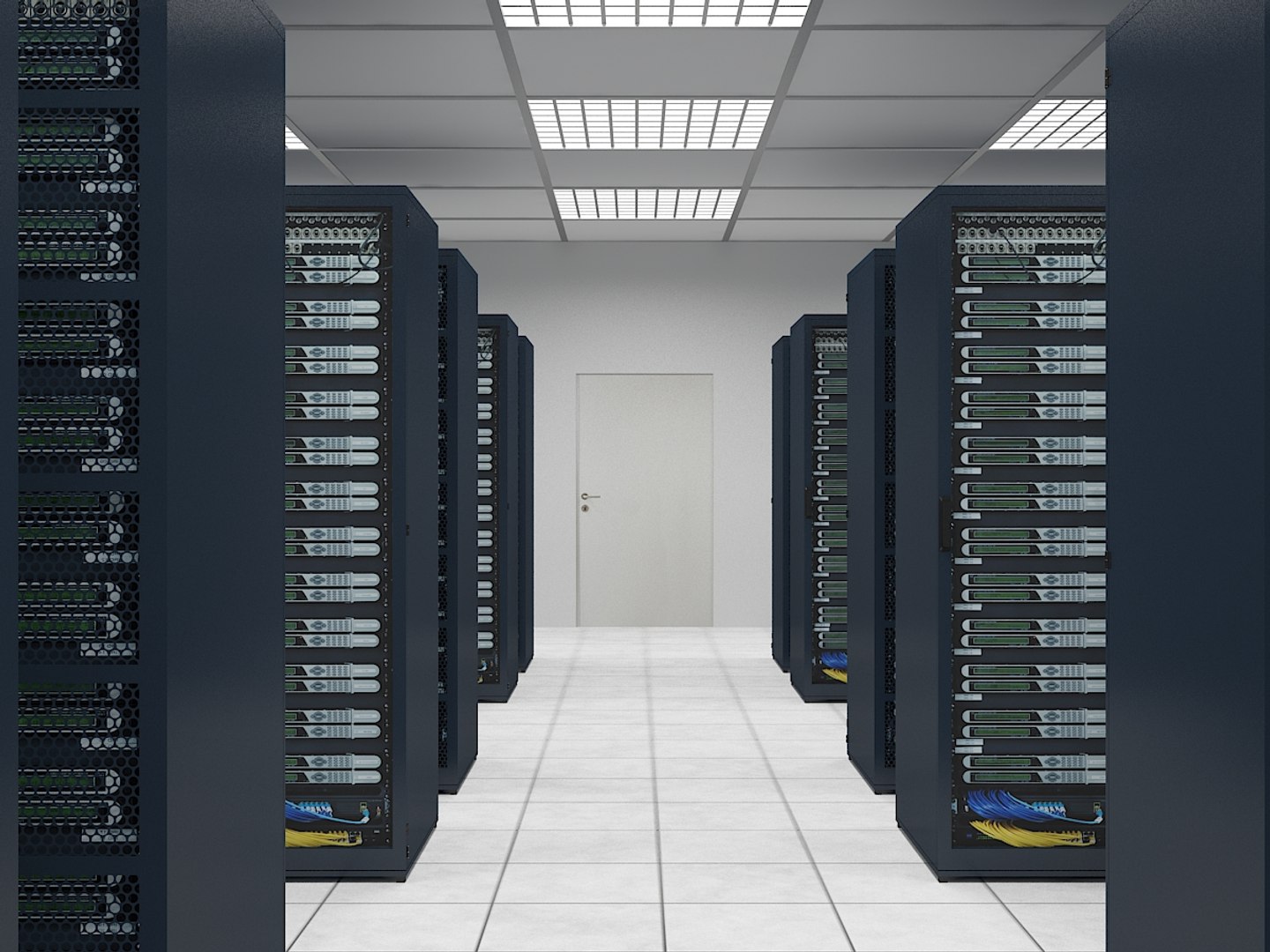 3d Model Communications Room