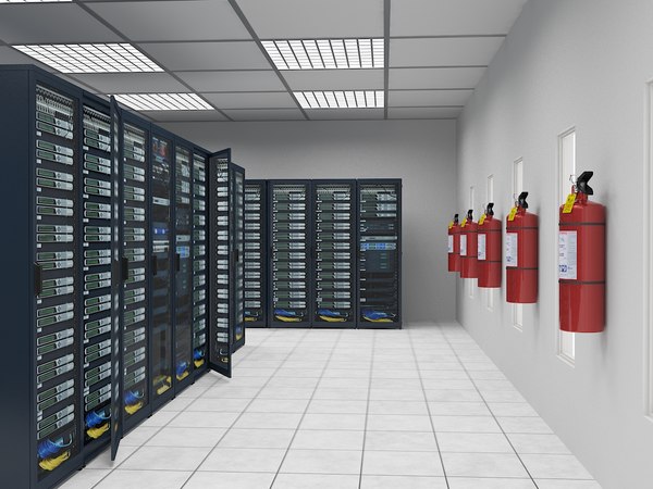 Server Room 3D Models for Download | TurboSquid