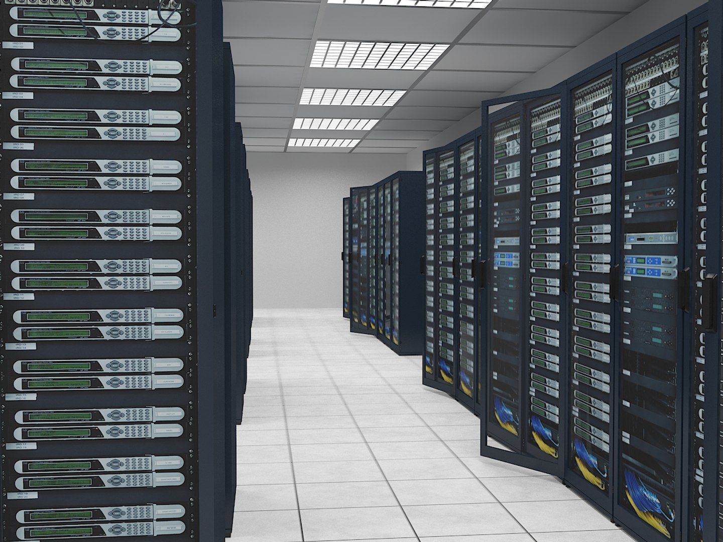 3d Model Communications Room