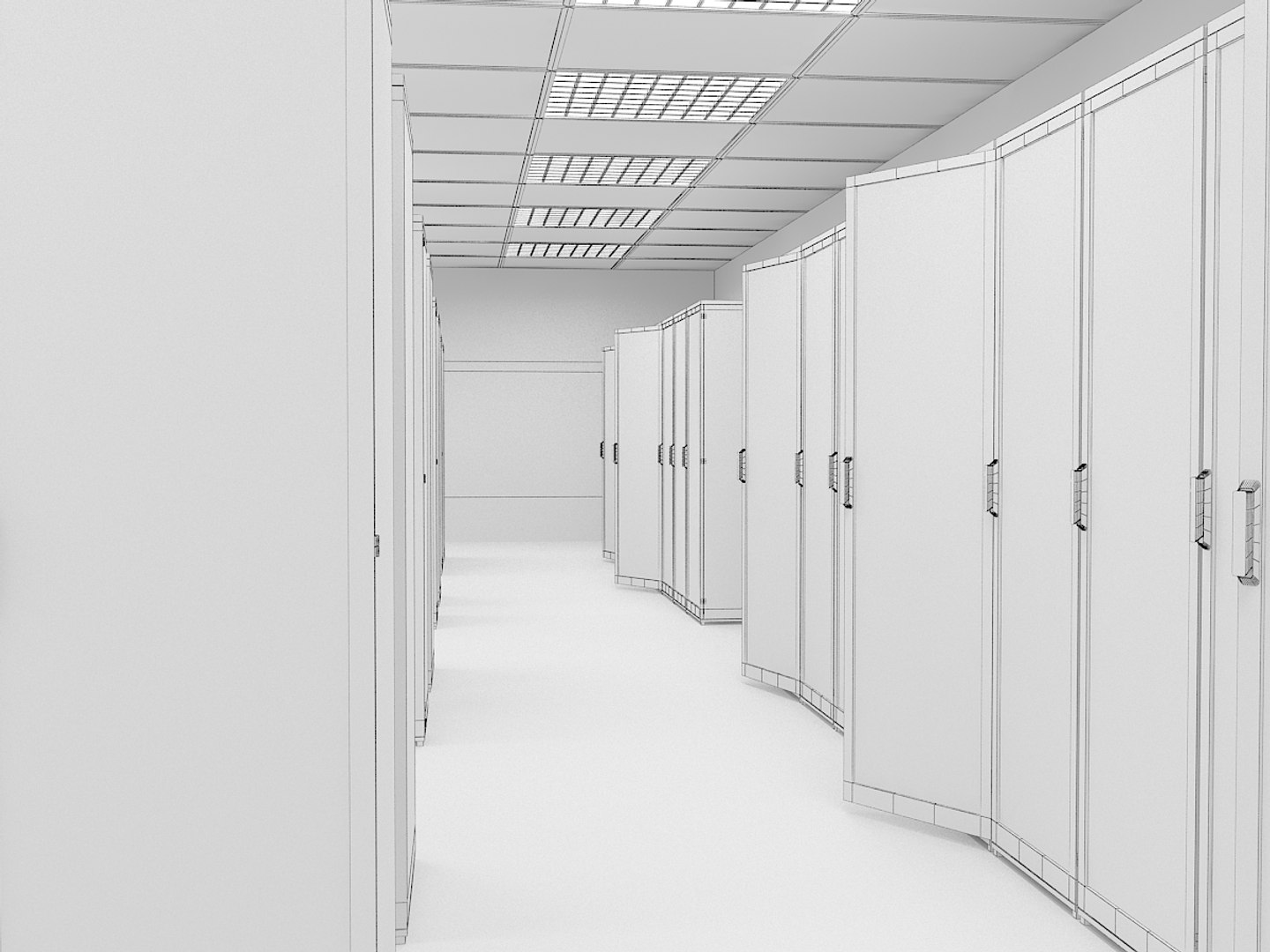 3d Model Communications Room