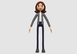 Characters Simple 3D Models for Download | TurboSquid