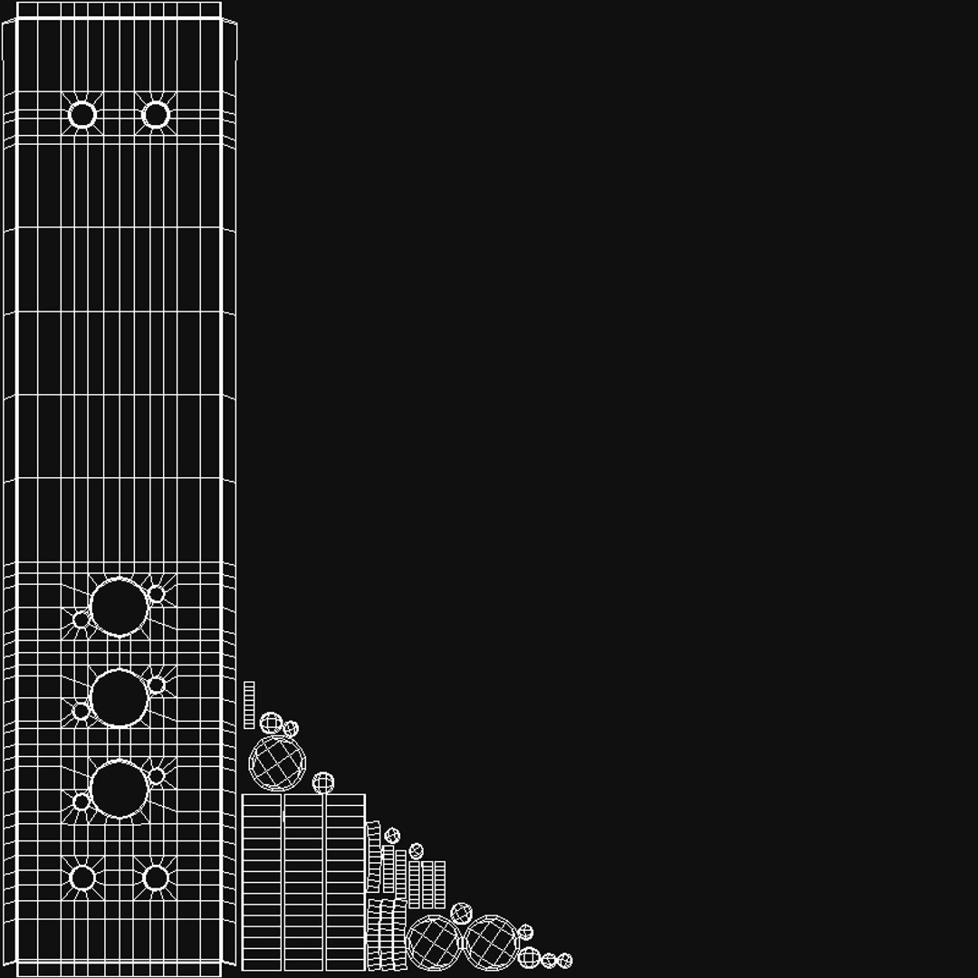 Floor monitor 3D - TurboSquid 1604734