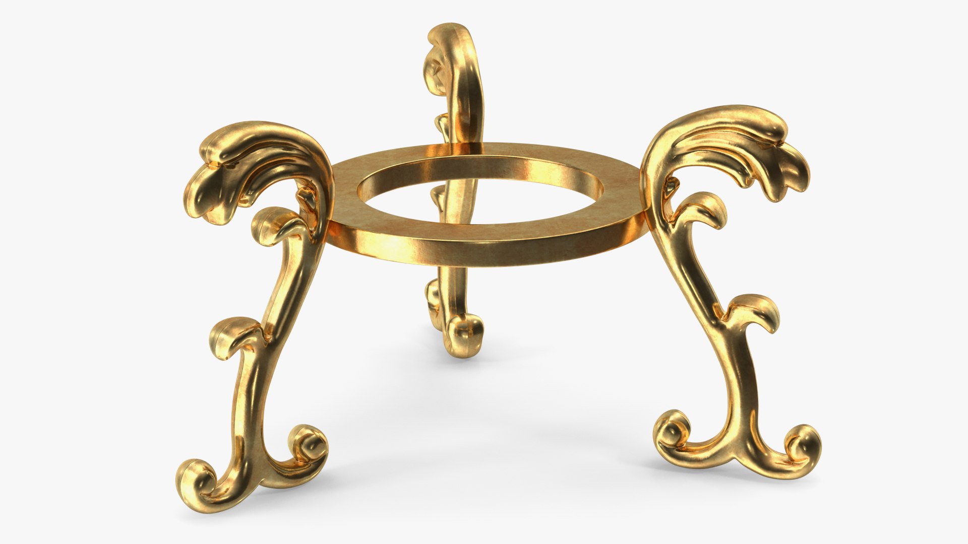 Golden Stand for Souvenirs 3D - TurboSquid 2021469