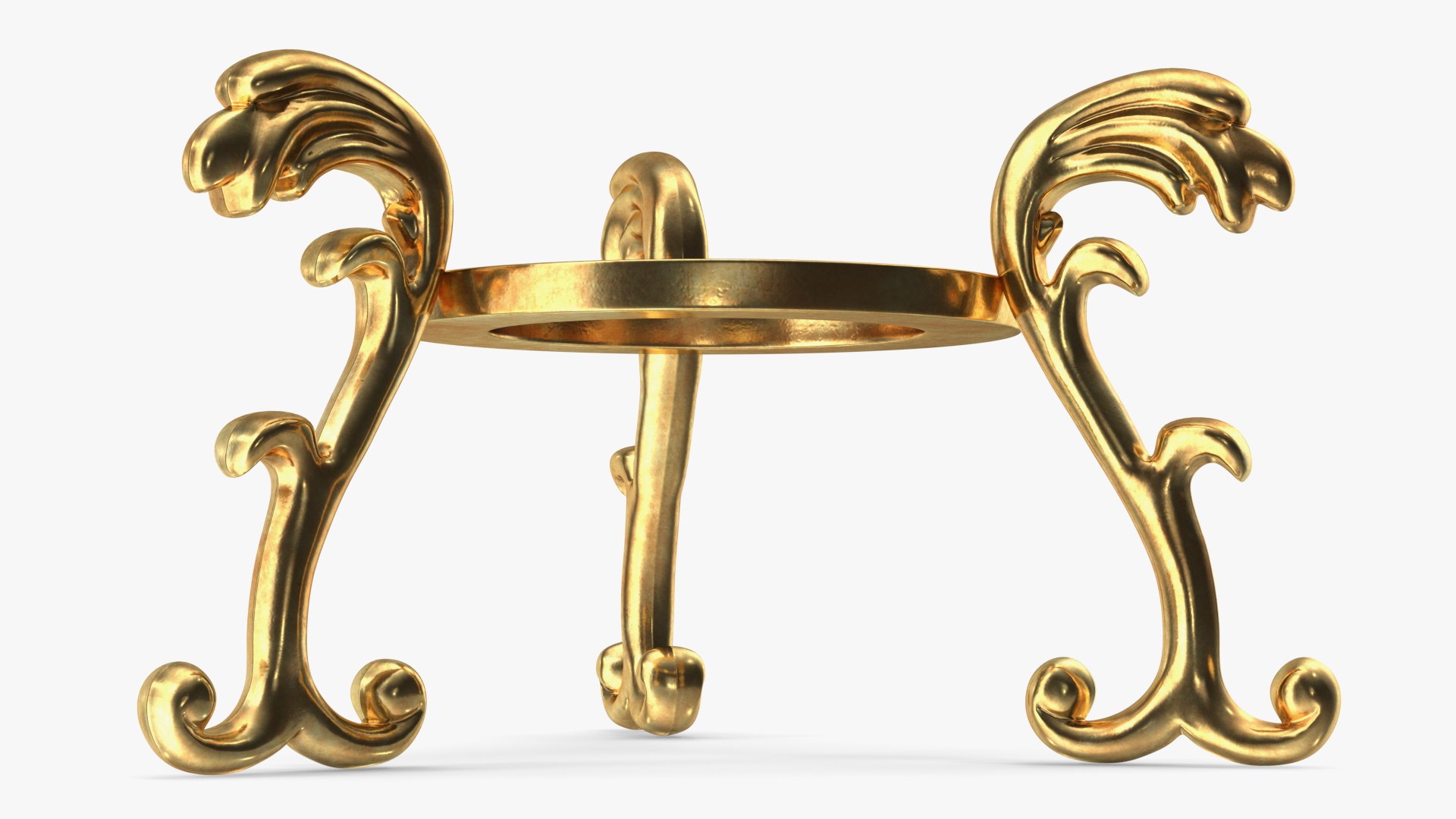 Golden Stand For Souvenirs 3D - TurboSquid 2021469