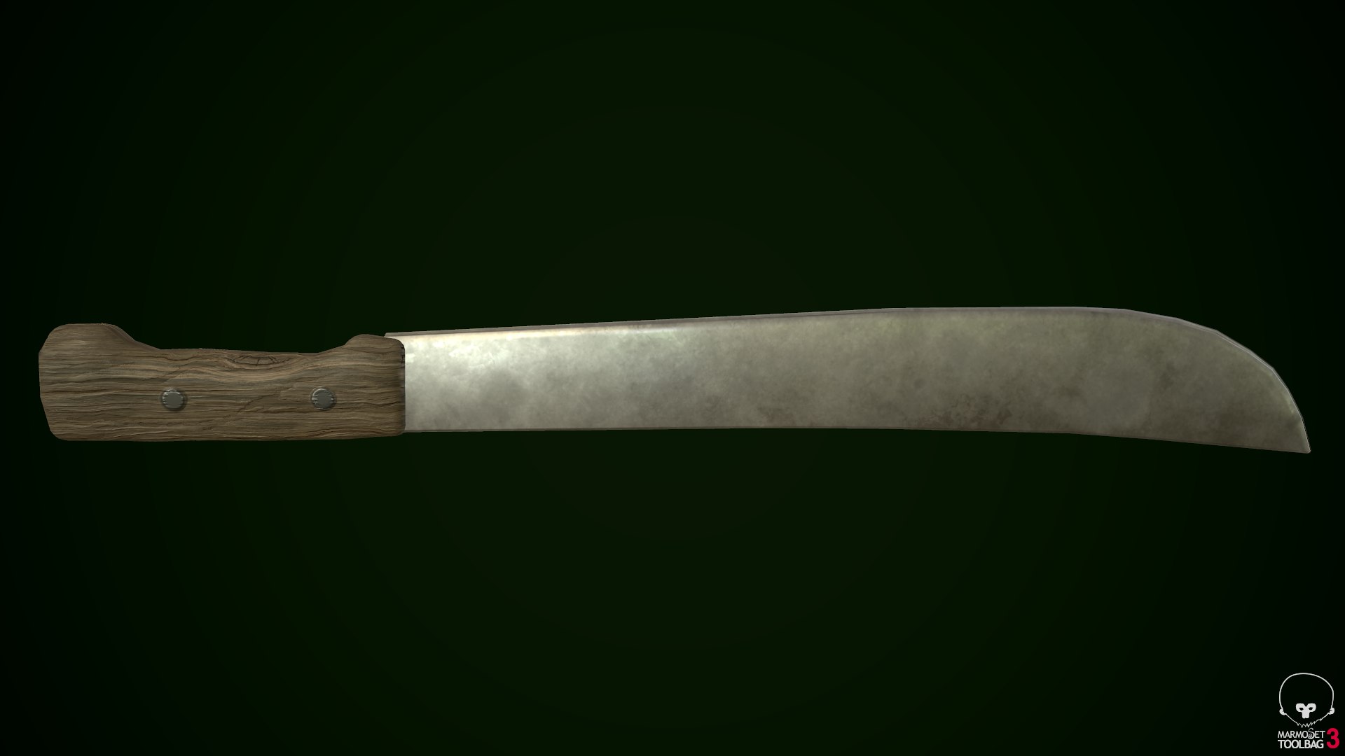 3D Machete Weapon Model - TurboSquid 1451026