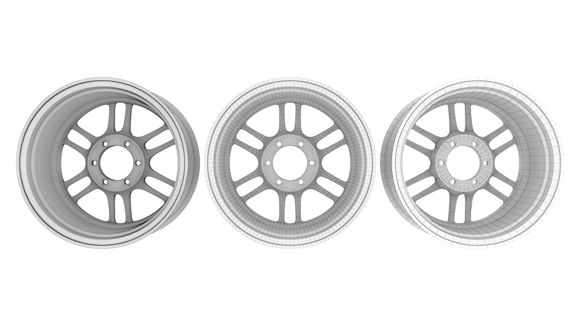 3D Model Enkei RPT1 Wheel Rim - TurboSquid 1814750