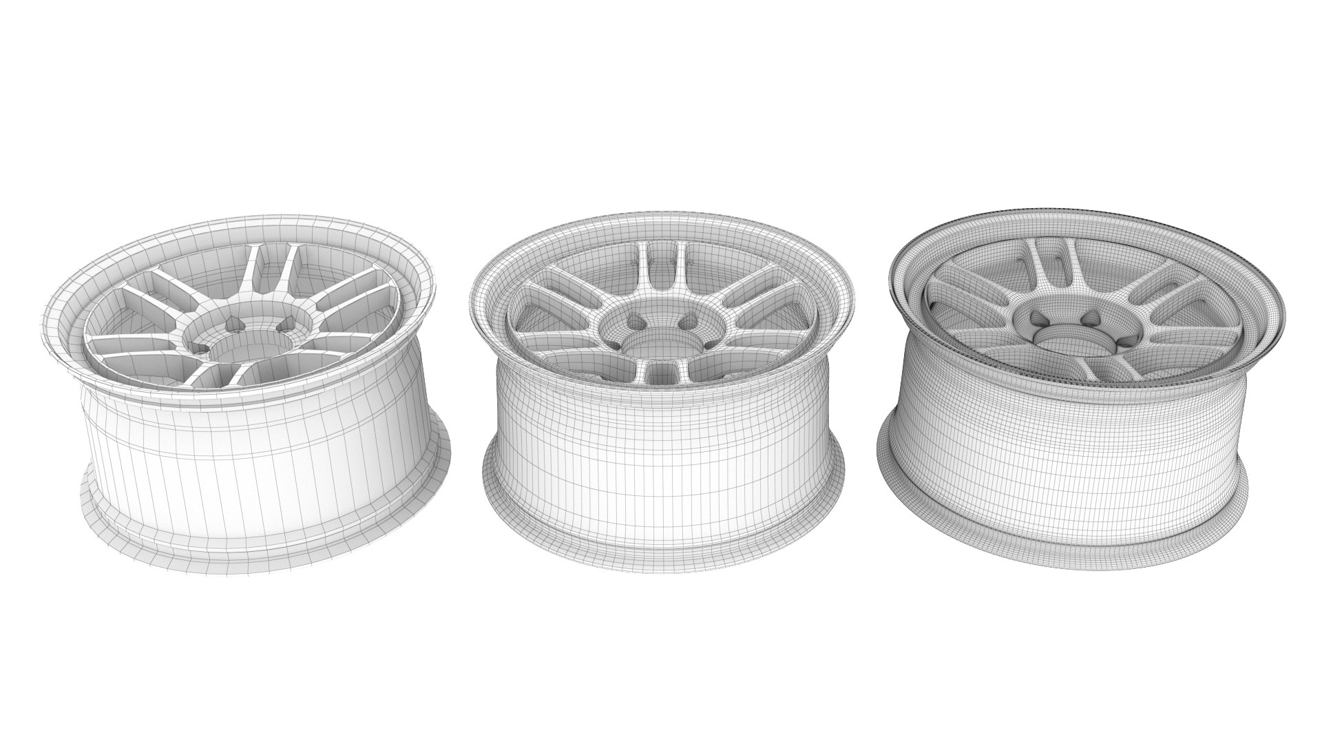 3D Model Enkei RPT1 Wheel Rim - TurboSquid 1814750