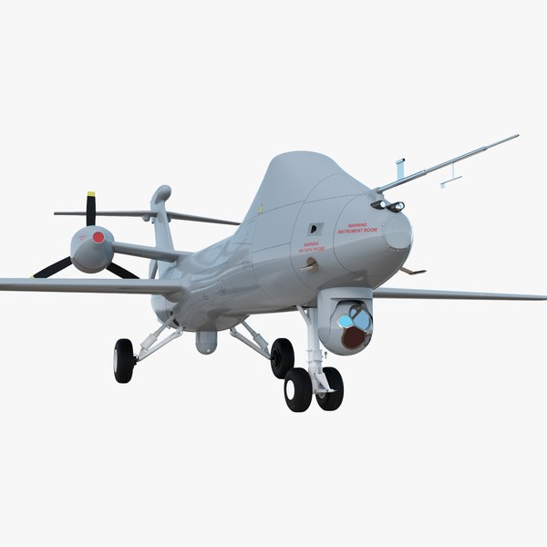 modelo 3d Avión no tripulado Mantis de BAe Systems preparado para ...