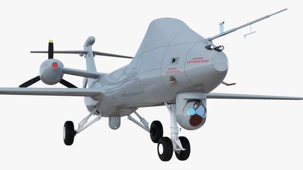 modelo 3d Avión no tripulado Mantis de BAe Systems preparado para ...