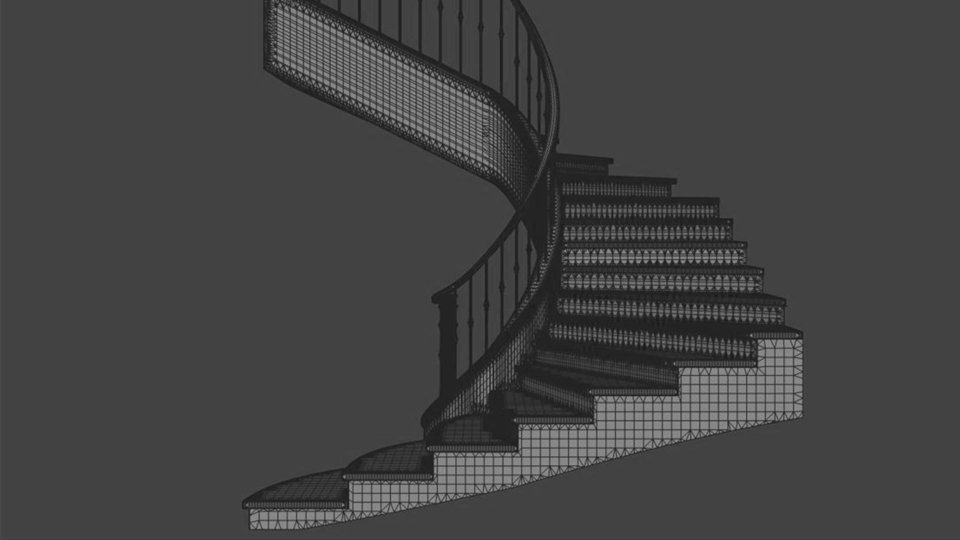 Stairs 3D Model - TurboSquid 2159973