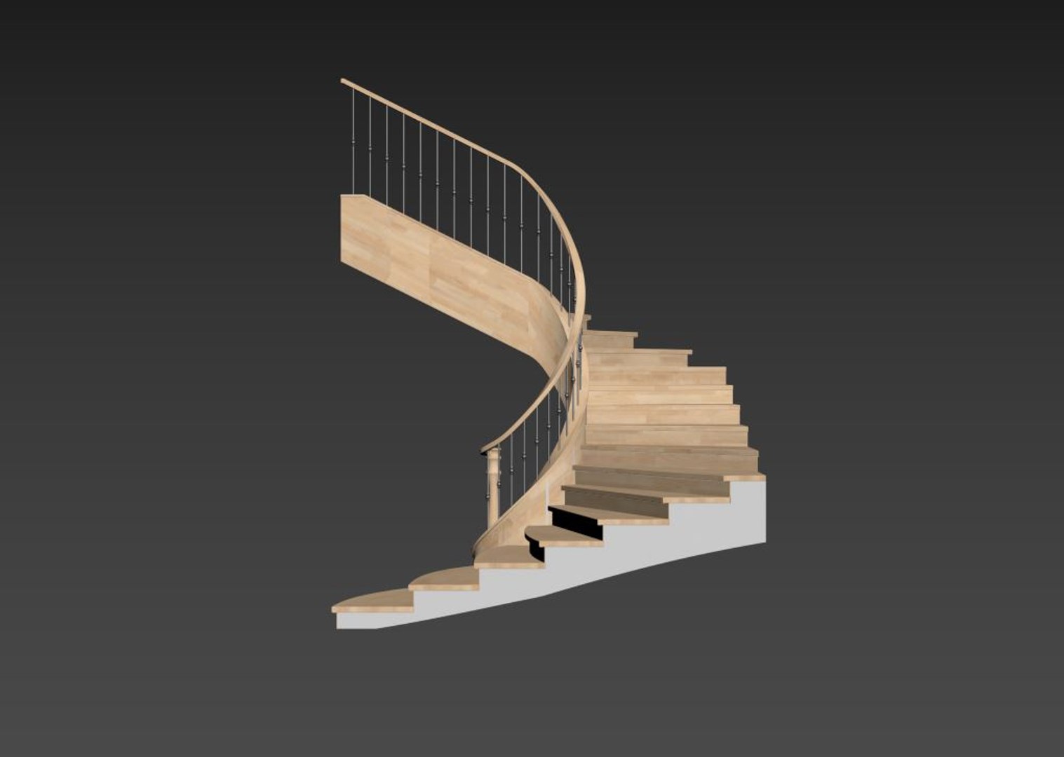 Stairs 3D Model - TurboSquid 2159973