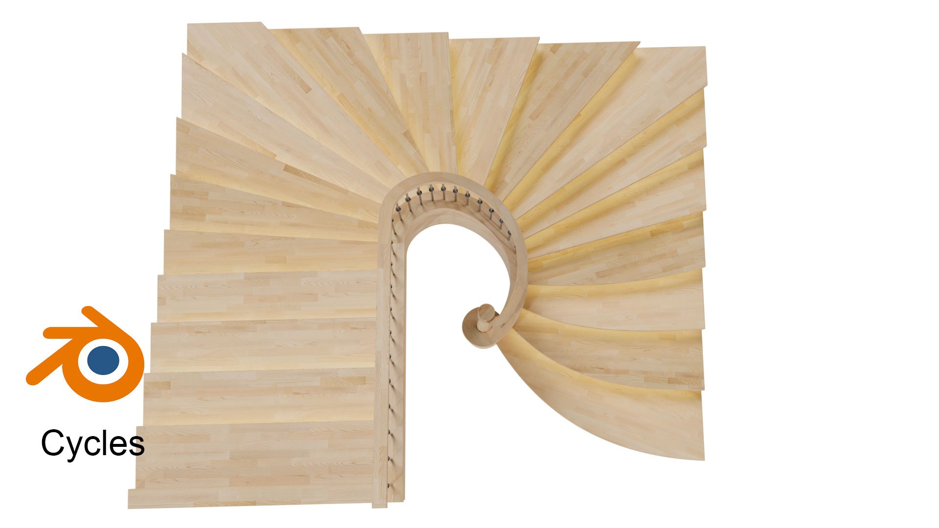 Stairs 3D Model - TurboSquid 2159973