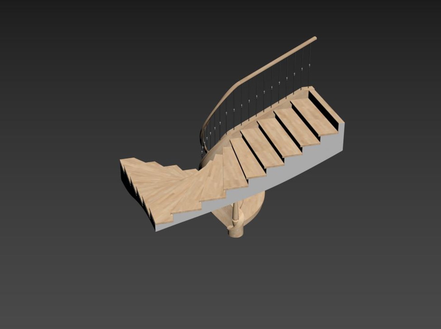 Stairs 3D Model - TurboSquid 2159973