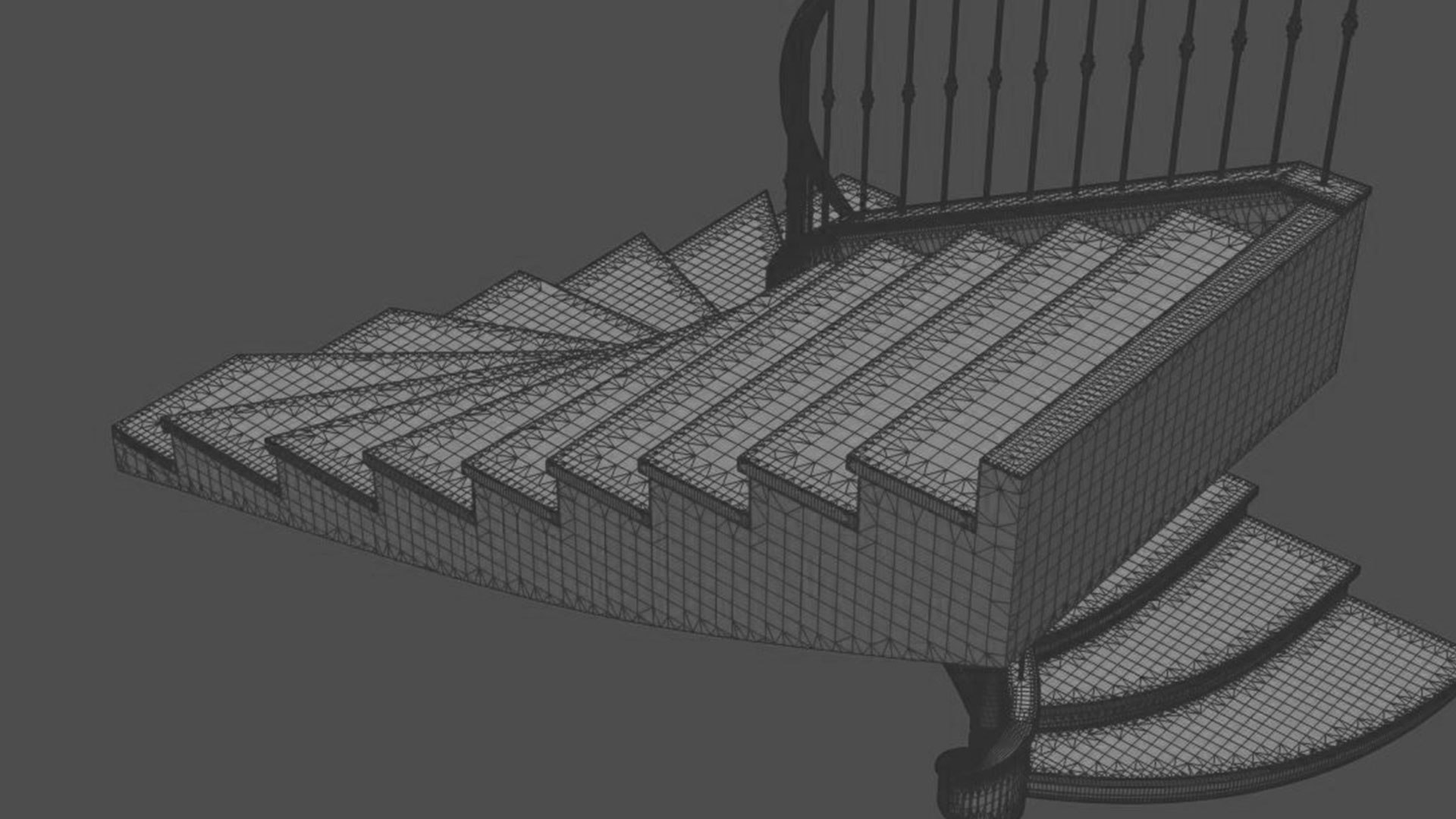 Stairs 3D Model - TurboSquid 2159973