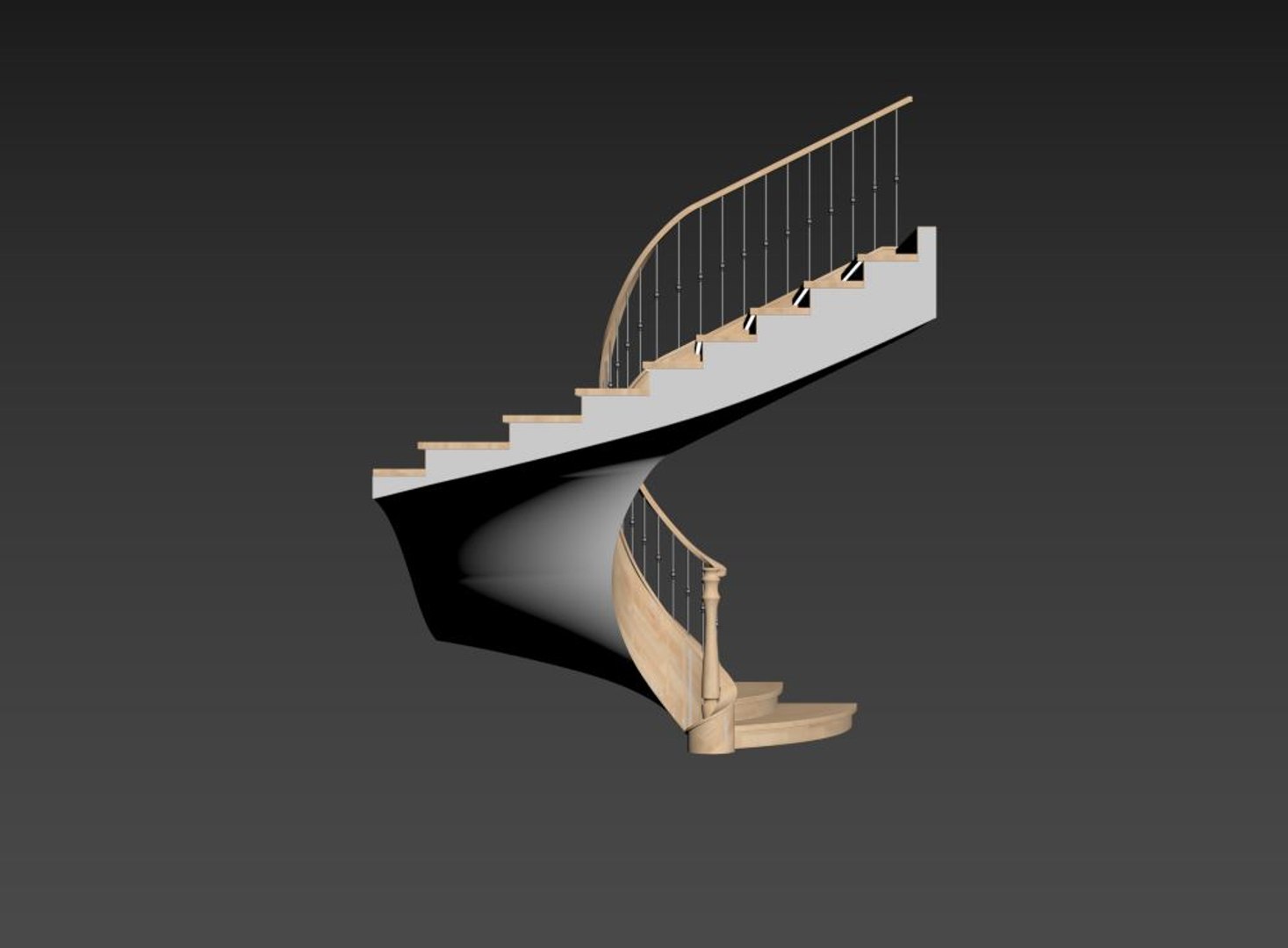 Stairs 3D Model - TurboSquid 2159973