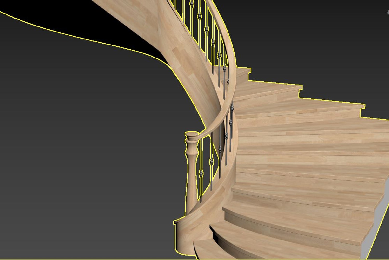 Stairs 3D Model - TurboSquid 2159973