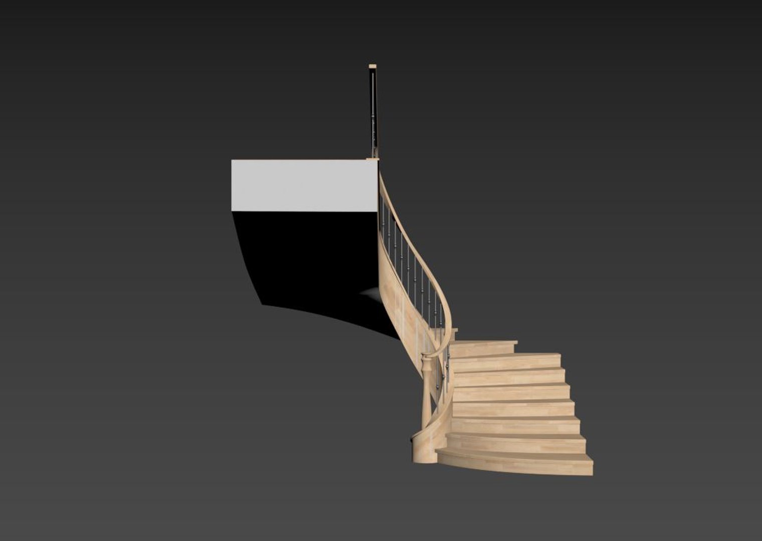 Stairs 3D Model - TurboSquid 2159973