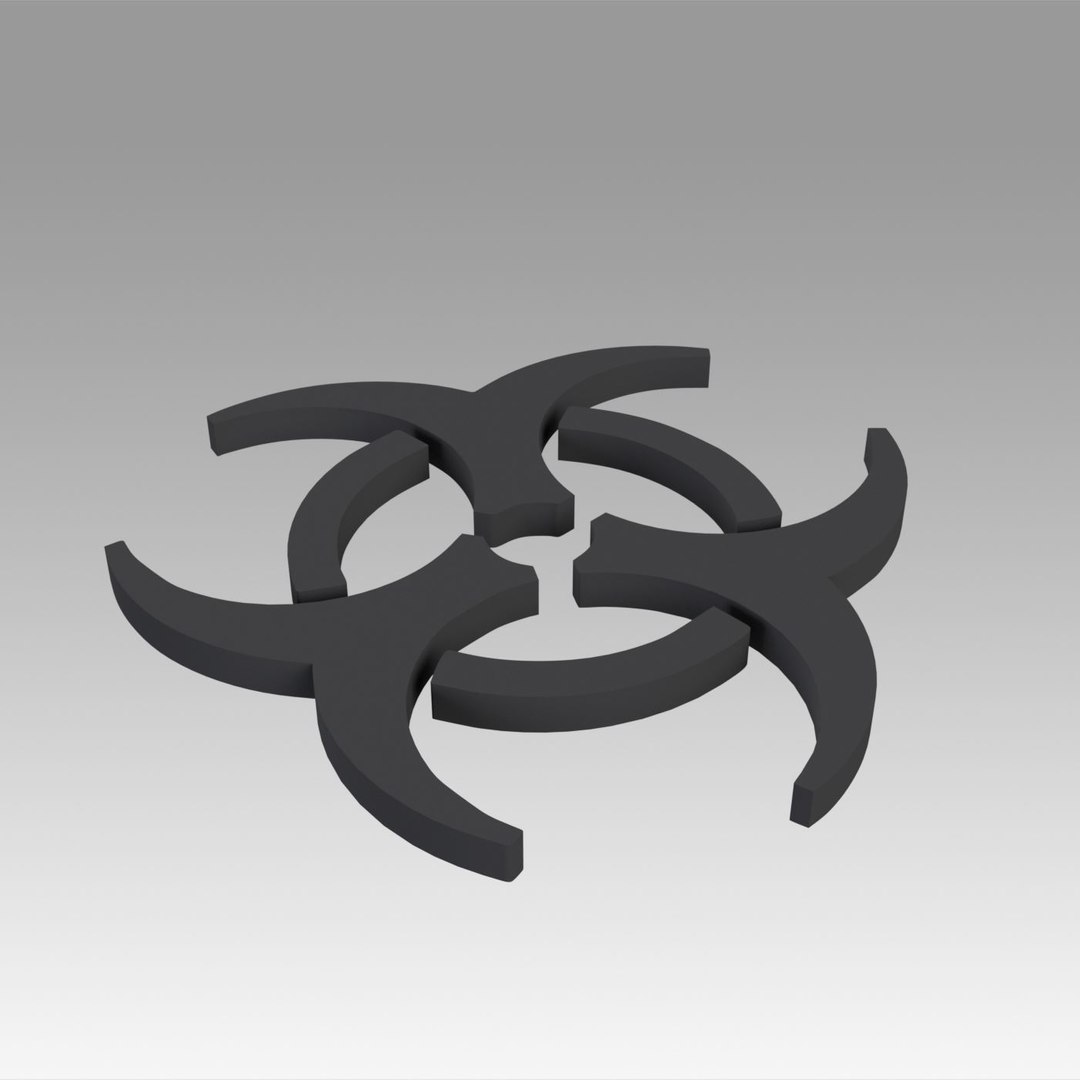 Ar Biohazard Hazard 3D Model - TurboSquid 1558352