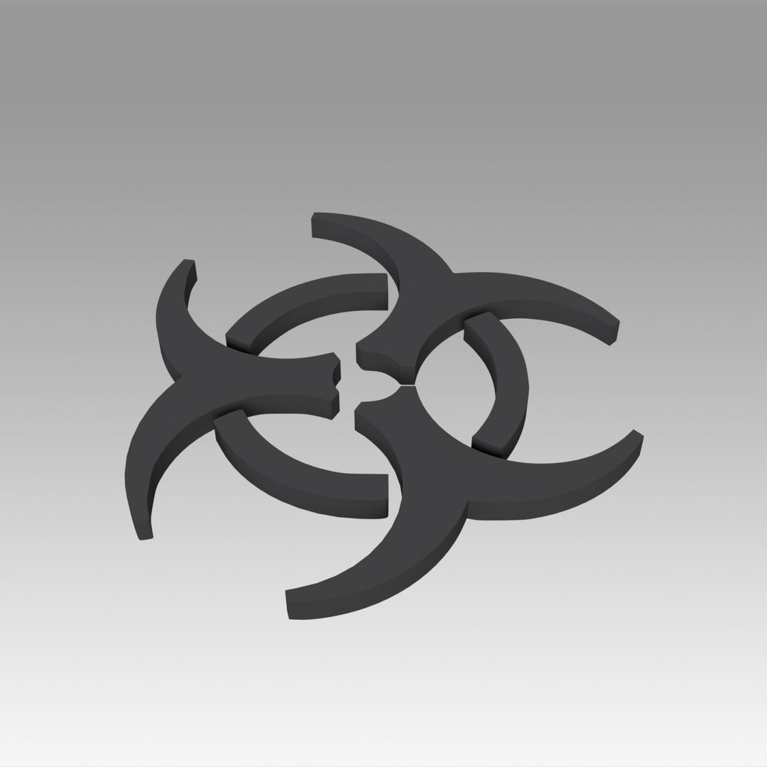Ar Biohazard Hazard 3D Model - TurboSquid 1558352