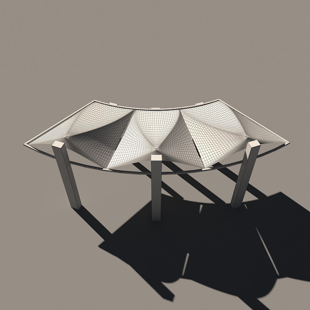 Canopy Fabric 3D Model - TurboSquid 1597392