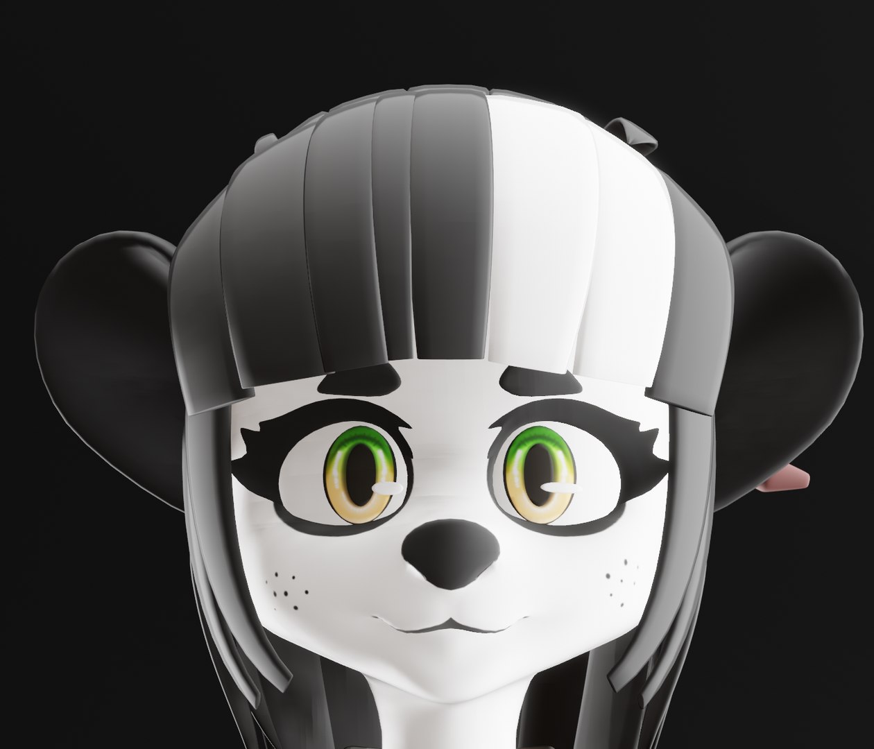 Panda Character Model - TurboSquid 1945512