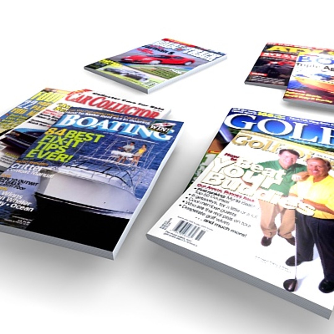 3d Model Man Magazines