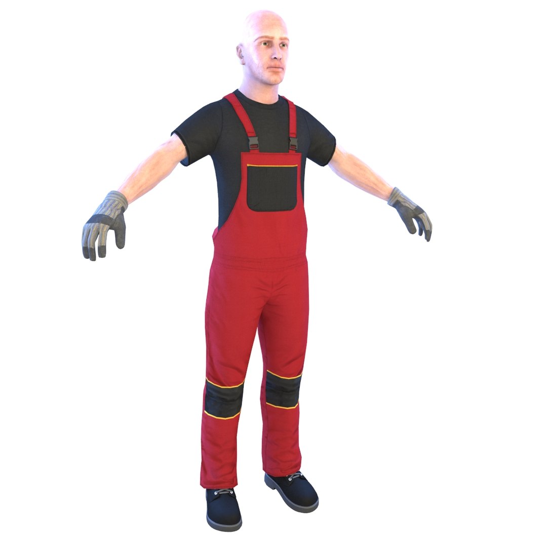Electrician Man Hammer Model - TurboSquid 1484232