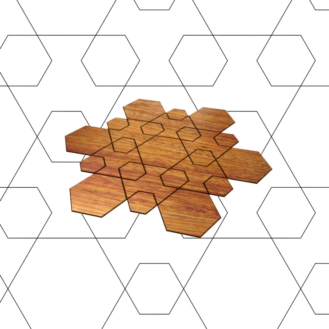 3D Pattern Set 2 Tile Model - TurboSquid 1261955
