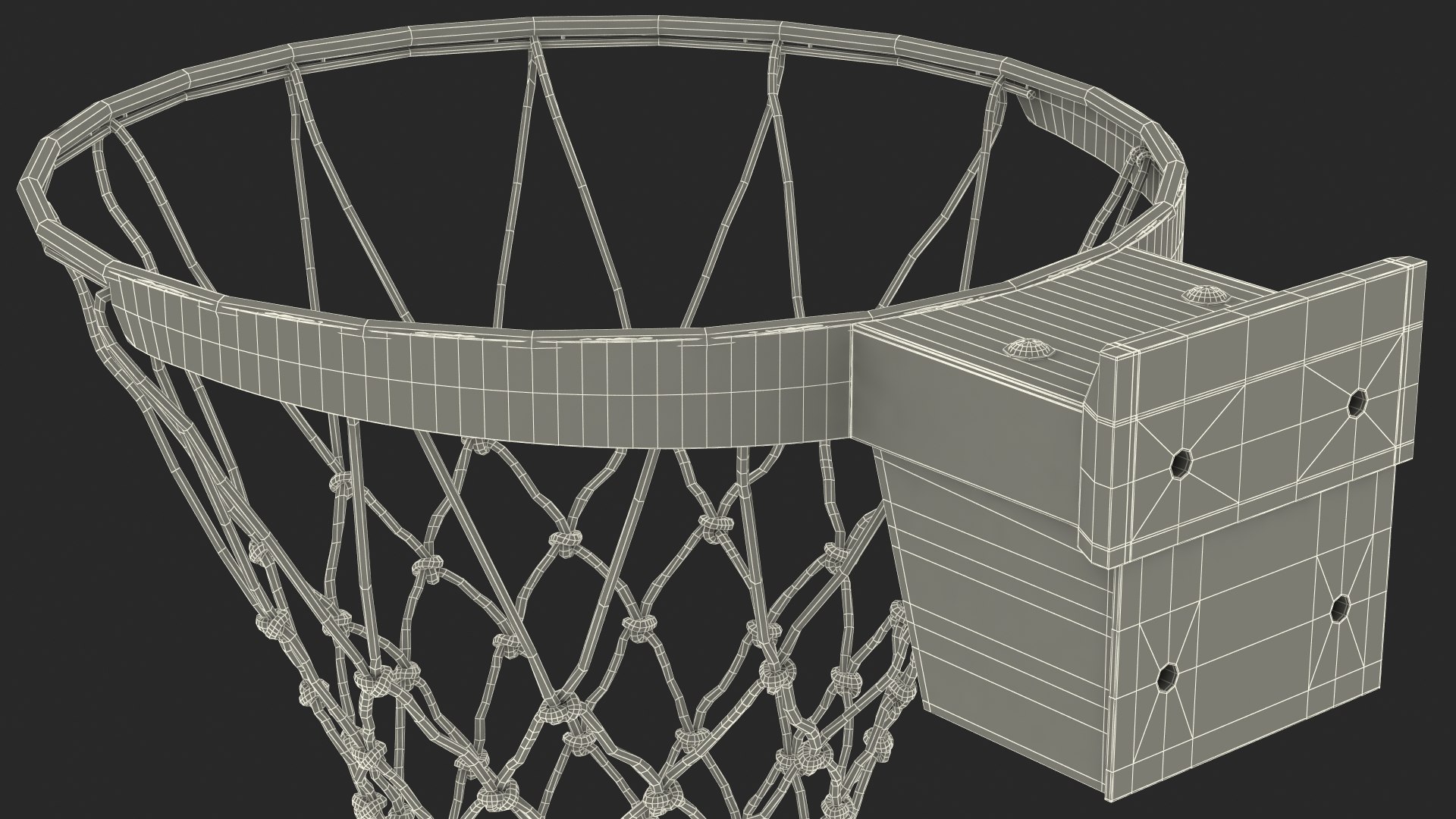 3D Spalding Basketball Bounces Ring Model - TurboSquid 1486268